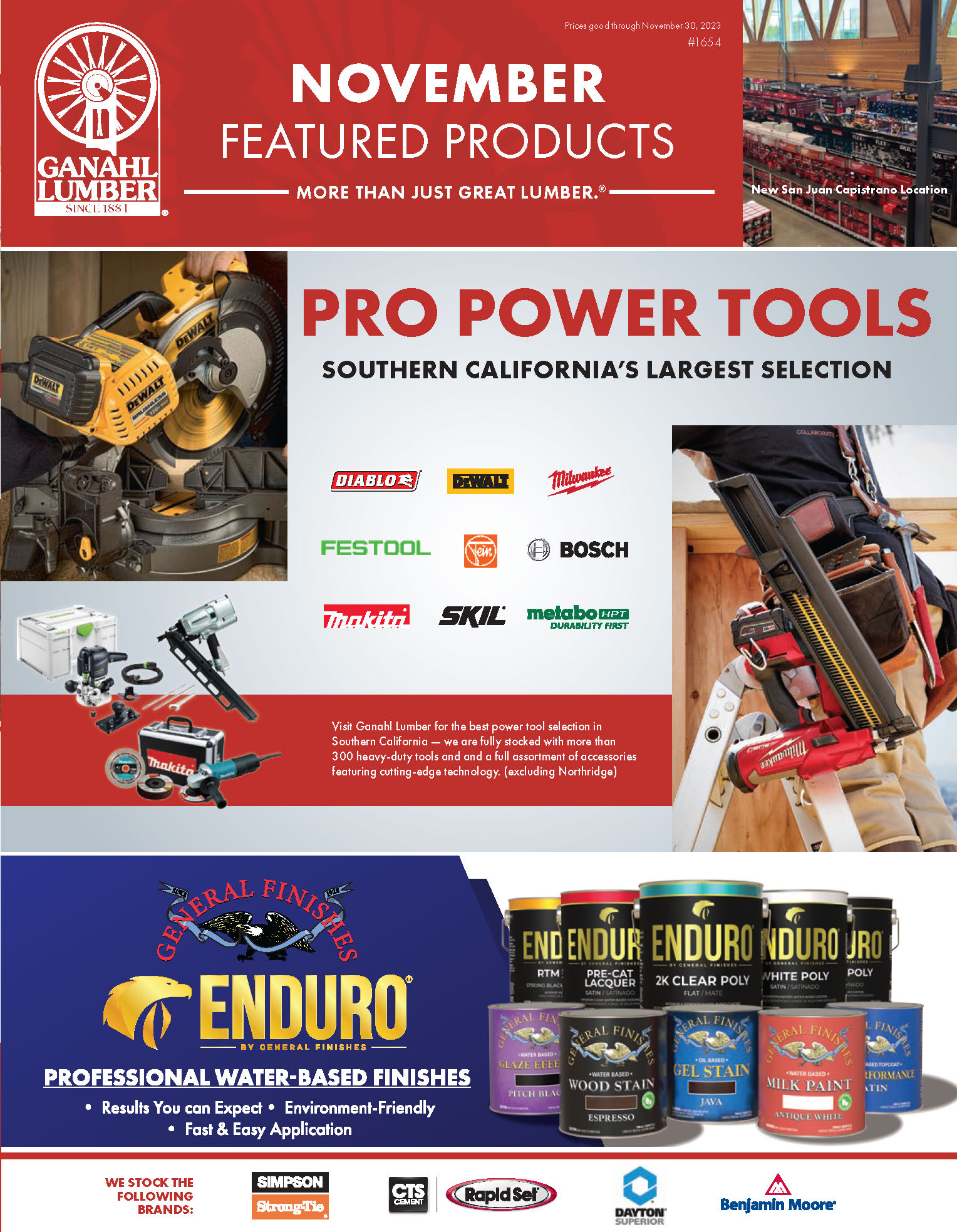 Ganahl Lumber | Monthly Specials